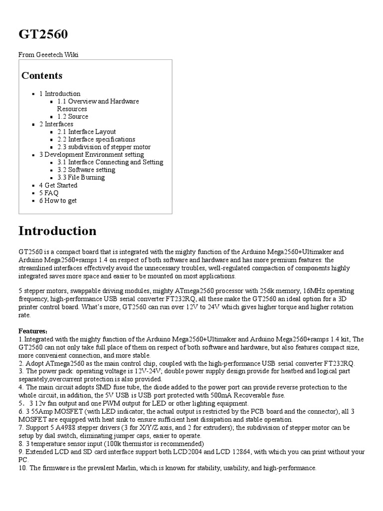GT2560 - Geeetech Wiki | PDF | Installation (Computer Programs ...