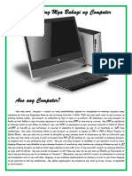 Ang Mga Bahagi NG Computer | PDF