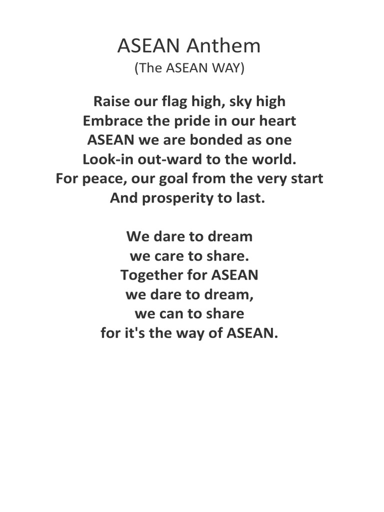 Asean Anthem