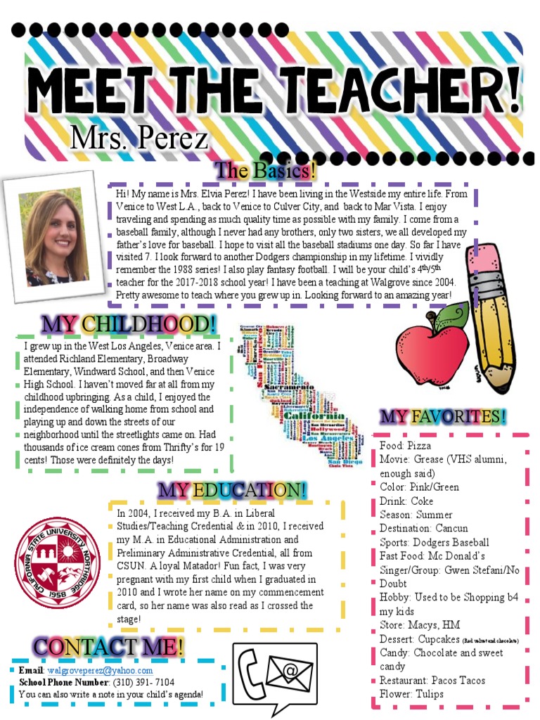 Meet Mrs Perez | PDF | Leisure | Foods