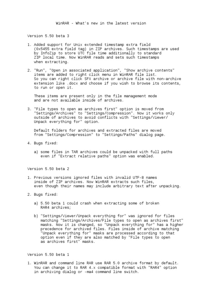 Whats New | Download Free PDF | Zip (File Format) | Command Line Interface