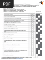 Weiss Symptom Record II WSR II Checklist Automatic Scoring Report ...