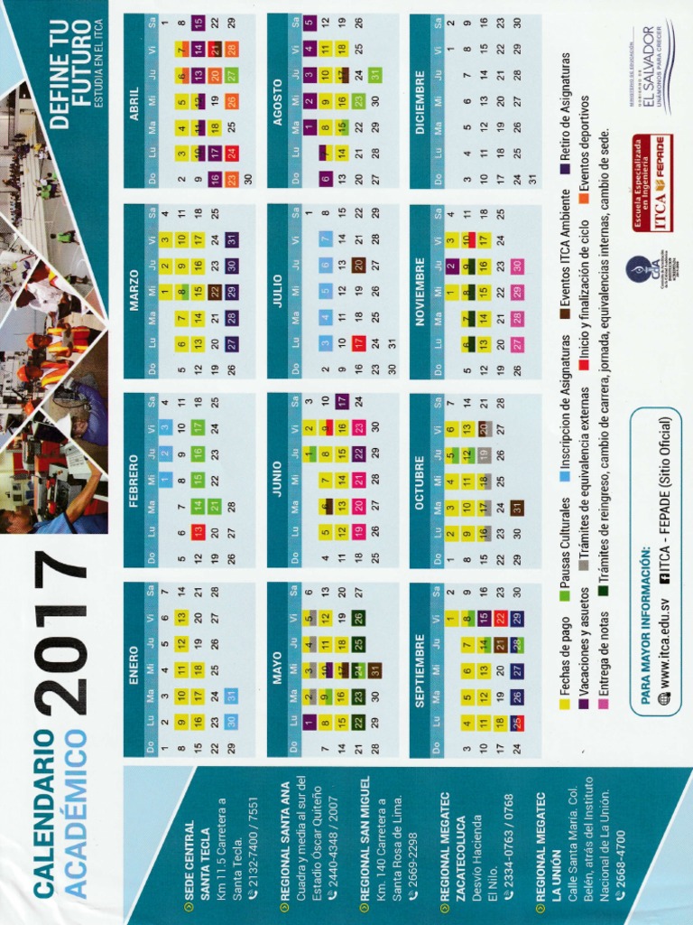 Calendario Itca | PDF