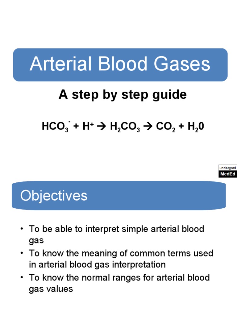 ABG Lecture 2009 | PDF | Respiratory System | Diseases And Disorders