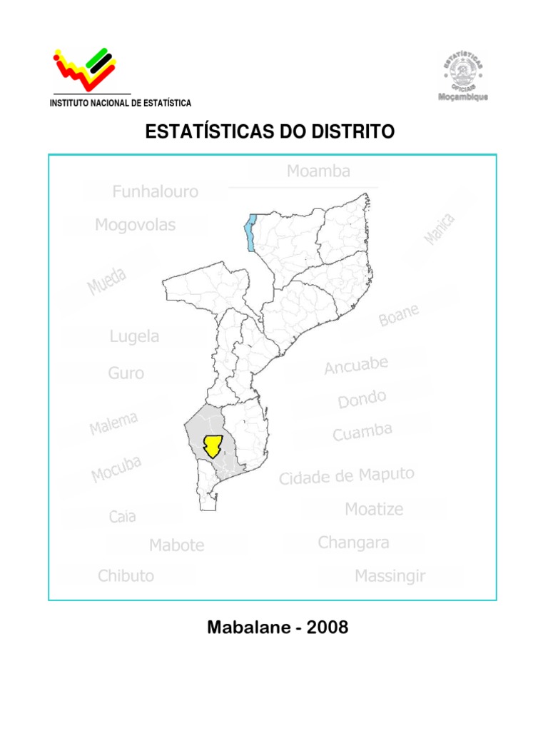 Distrito de Mabalane | PDF | Informação | Estatísticas