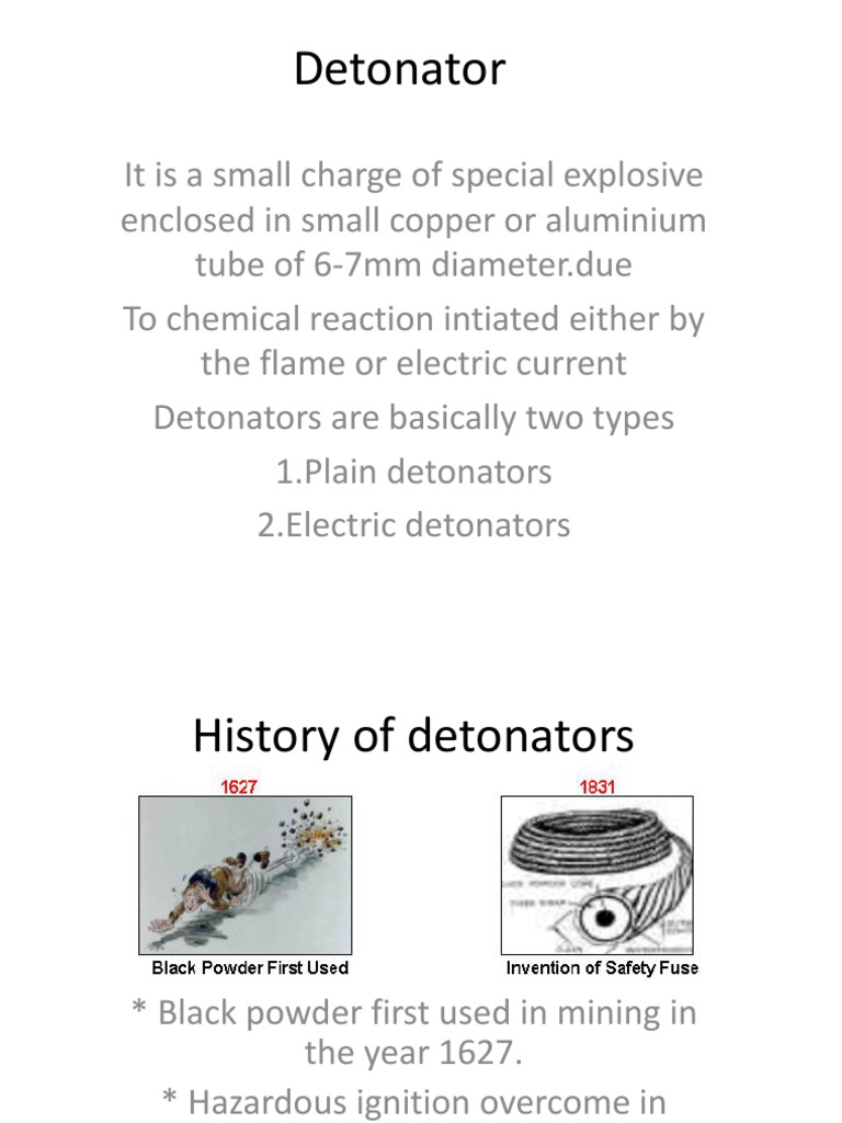 Detonator | PDF