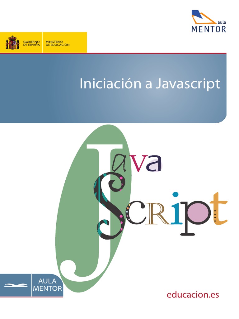 Iniciación a Javascript Aula Mentor | PDF | Script Java | HTML