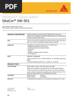 Product Data Sheet: Sikacor® Eg-5 | PDF | Corrosion | Concrete