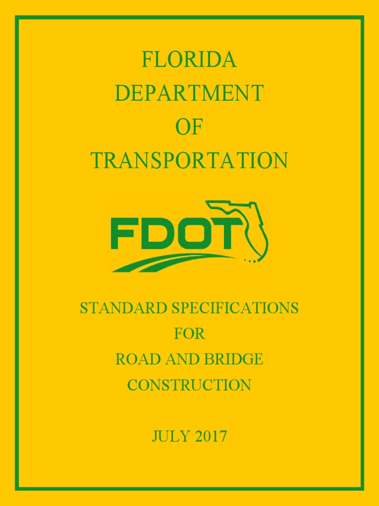 2017 Fdot July Ebook PDF | PDF | Road Surface | Concrete