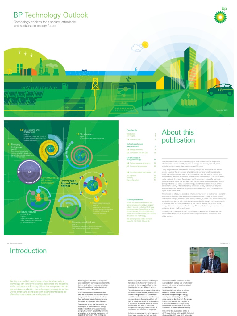BP Technology Outlook | PDF | Renewable Energy | Natural Gas