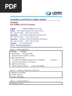 Ferrous Sulfate MSDS Overview | PDF | Personal Protective Equipment ...