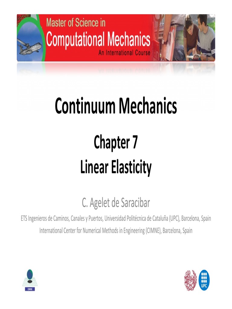 7 Linear Elasticity | PDF | Linear Elasticity | Elasticity (Physics)