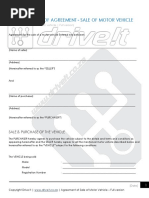 Motorcycle Sale Agreement: The Seller | PDF | Cheque | Sales