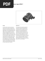 Bosch Maf Sensor System Datasheet | PDF | Electrical Connector | Resistor
