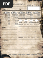 Shadowrun 5th Edition - Character Sheet | PDF | Leisure