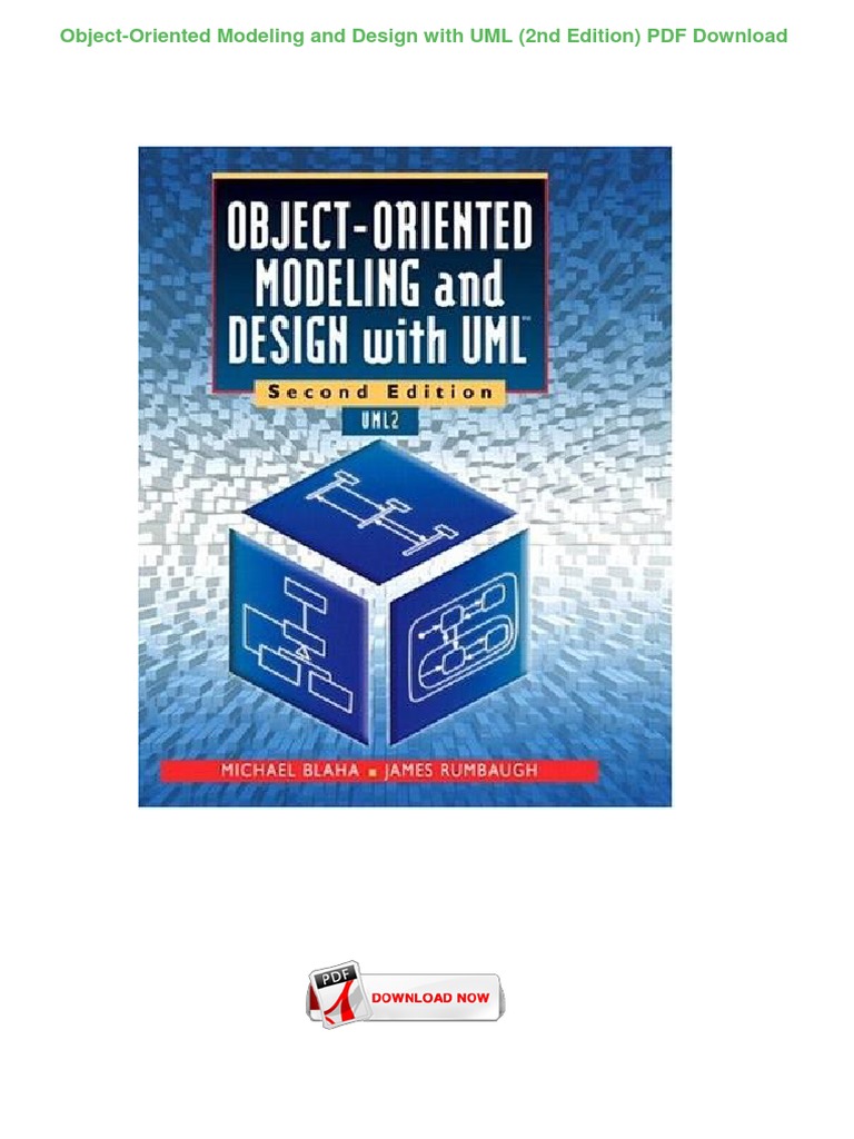 Object Oriented Modeling And Design With Uml 2nd Edition Pdf Download Pdf