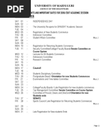 2026 UNAM Calendar | PDF | Academic Term | Academia