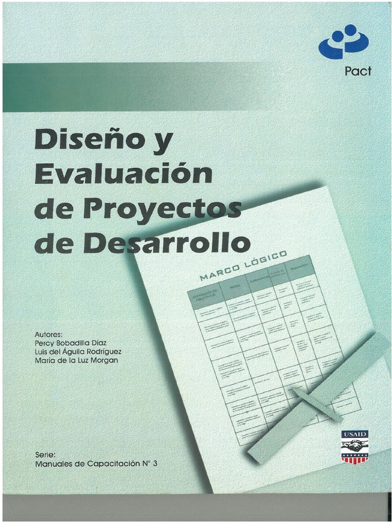 Diseño y Evaluacion de Proyectos de Desarrollo | PDF