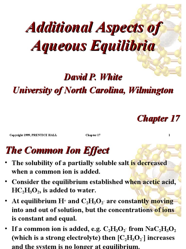 Additional Aspects of Aqueous Equilibria | Download Free PDF | Buffer Solution | Titration