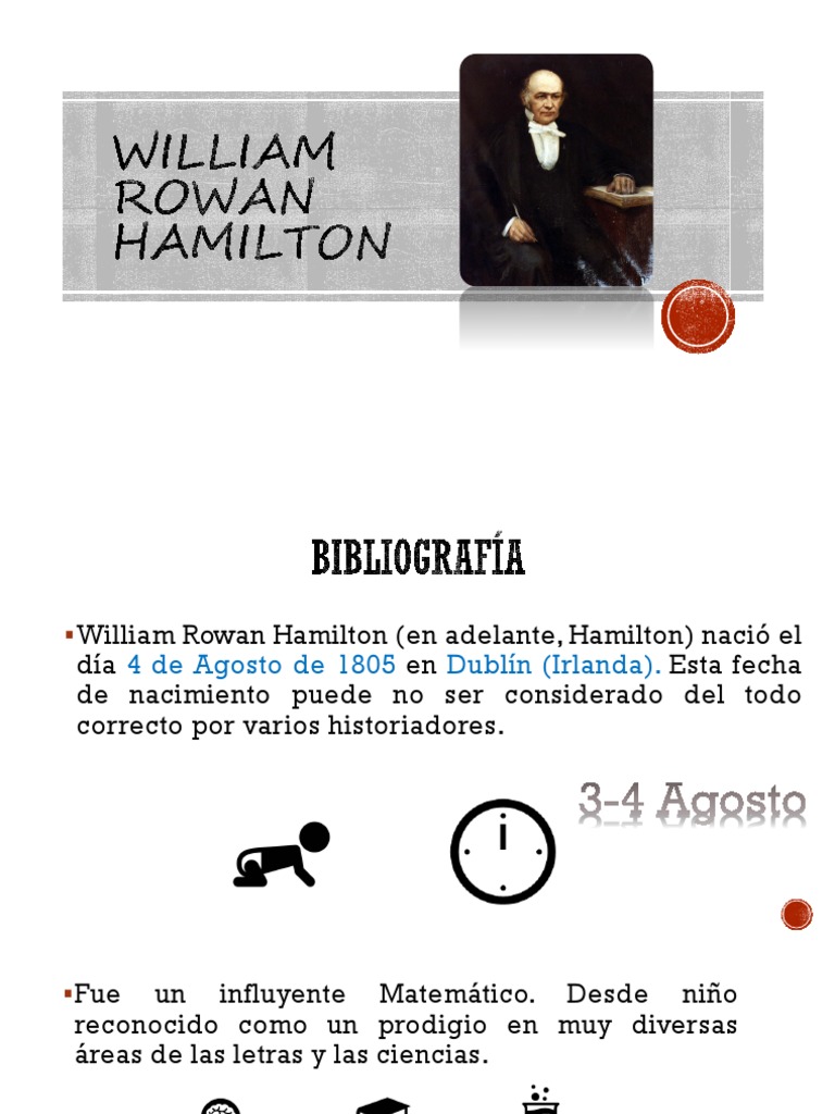 William Rowan Hamilton | PDF | Teoría de grafos | Física