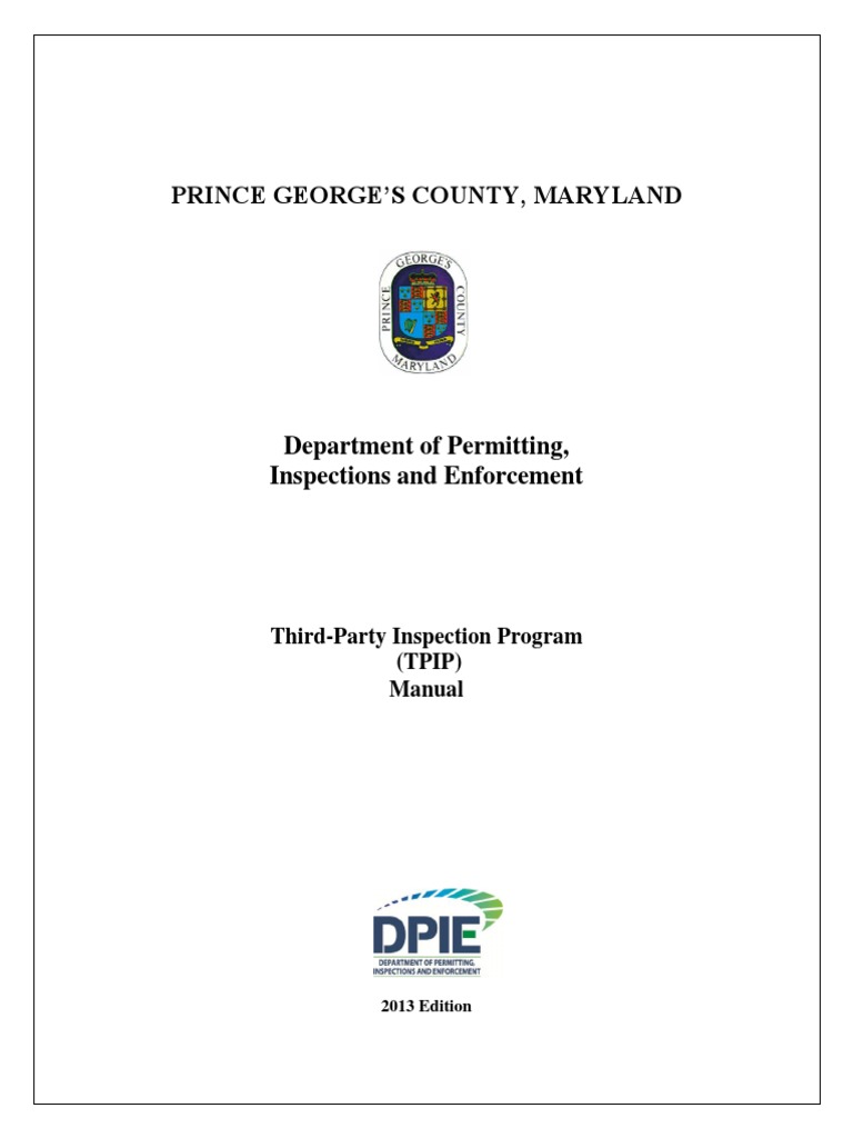 TPIP Manual | PDF | Architect | Quality Assurance