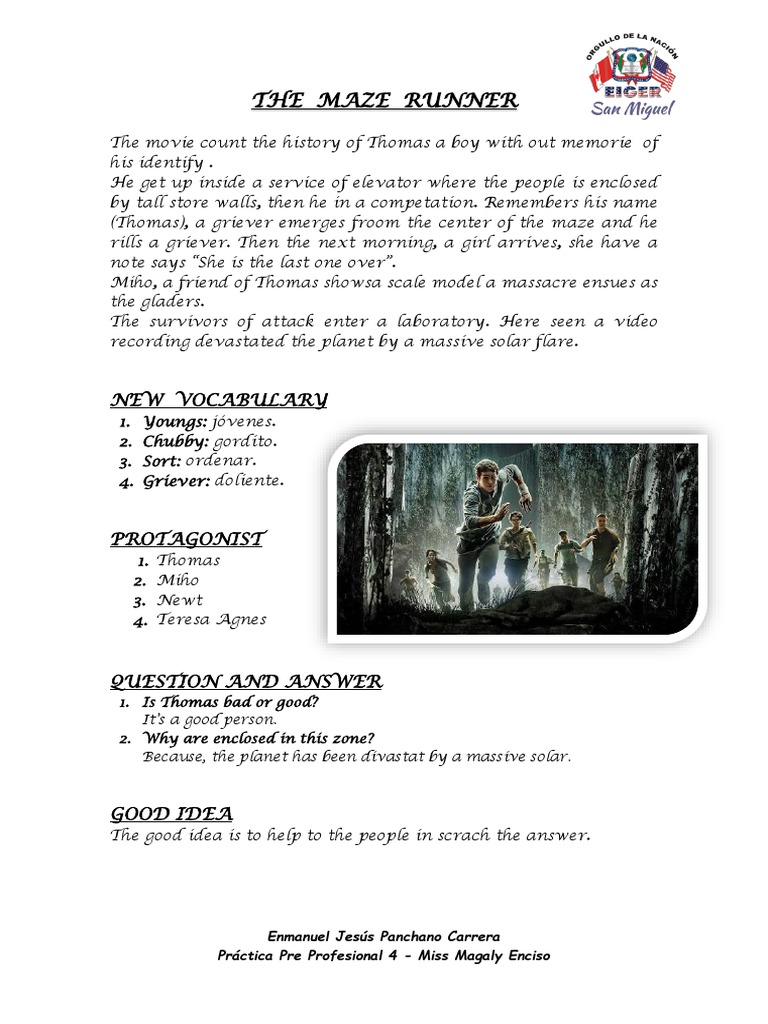 The Maze Runner | PDF