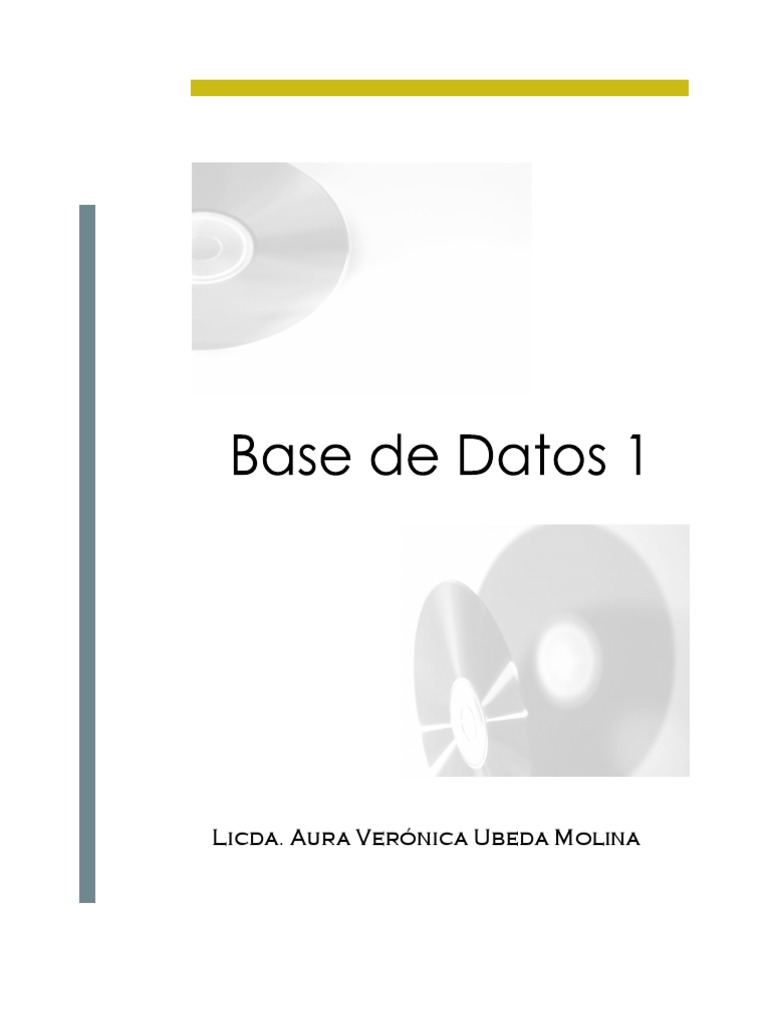 Libro Base de Datos 01 PDF | PDF | Bases de datos | Ciencias de la Información