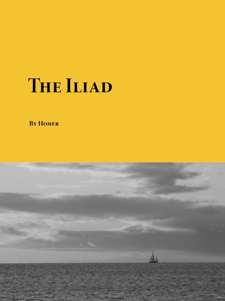 Free Classic eBooks: The Iliad by Homer | PDF