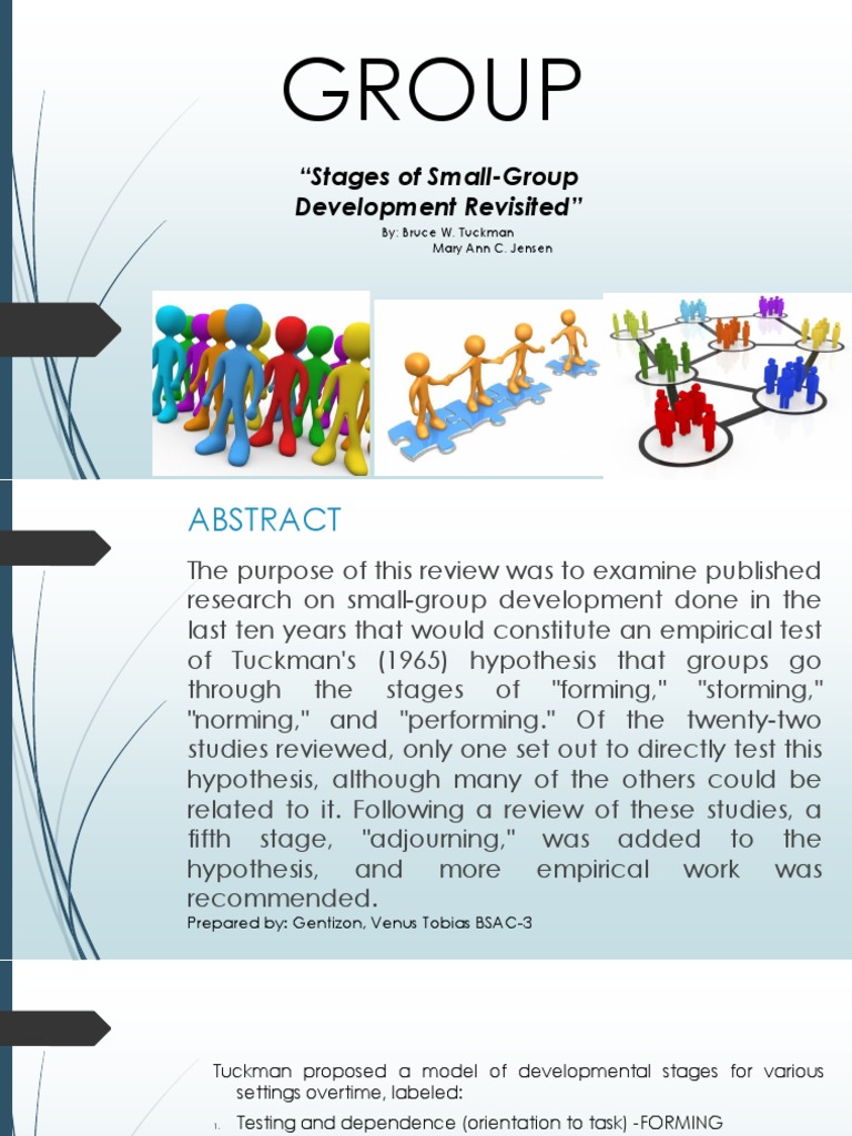 Stages of Group Development | PDF | Hypothesis | Emergence