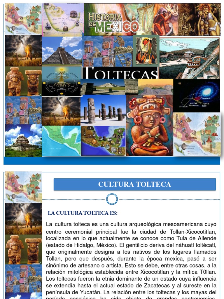 Cultura Tolteca | PDF | Cultura de las Americas | Mesoamérica