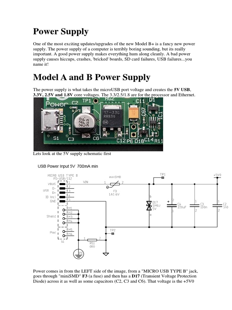 Power Supply Raspberry Pi 3 B[2] | Power Supply | Raspberry Pi