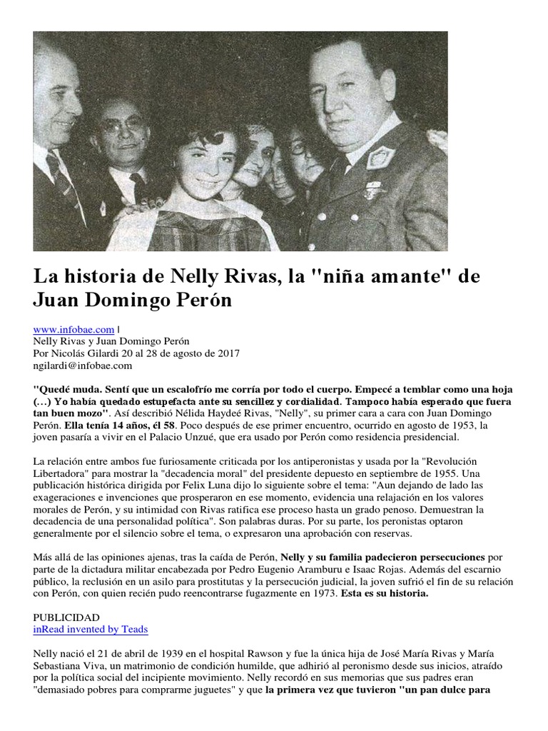 La Historia de Nelly Rivas | PDF