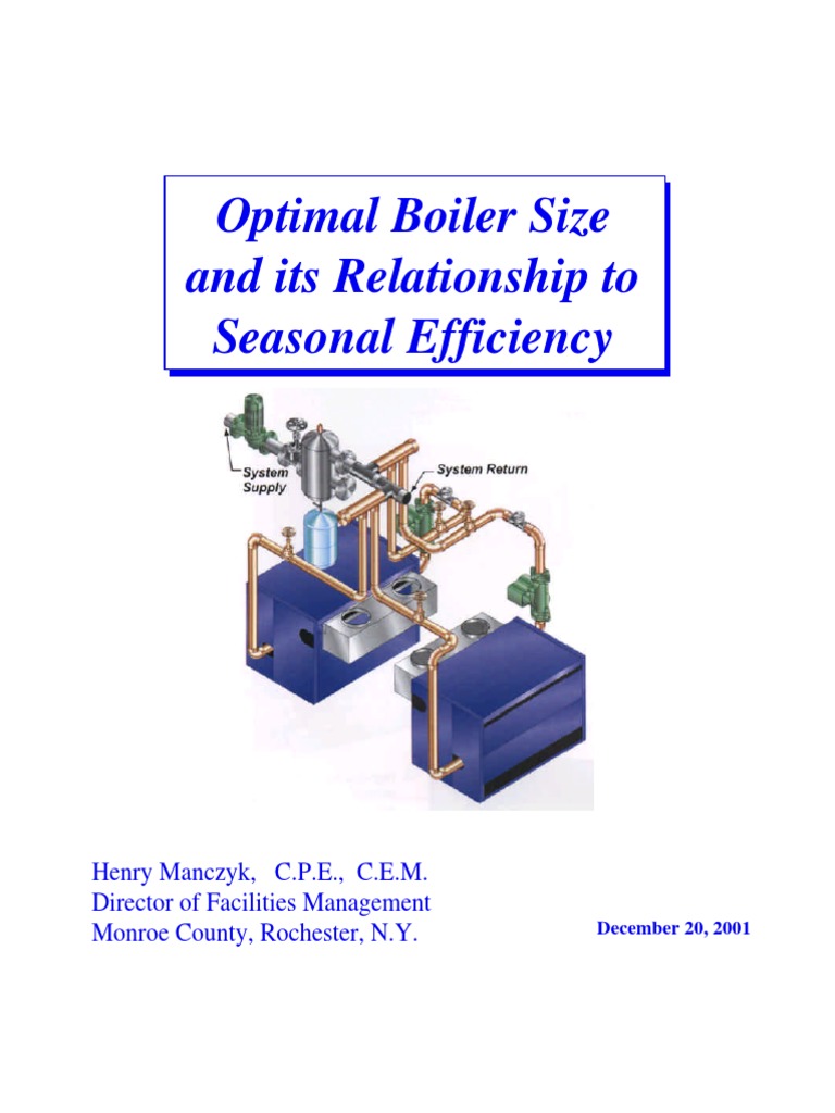 Optimal Boiler Sizing for Efficiency | PDF | British Thermal Unit | Hvac