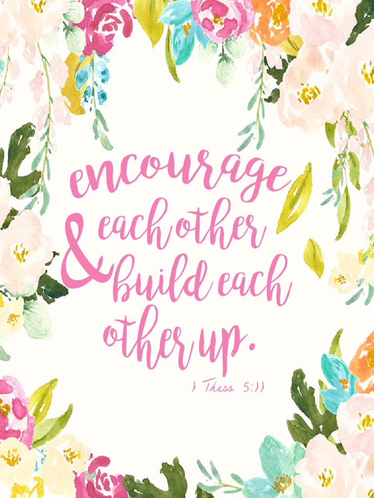 Encourage Each Other Printable | PDF