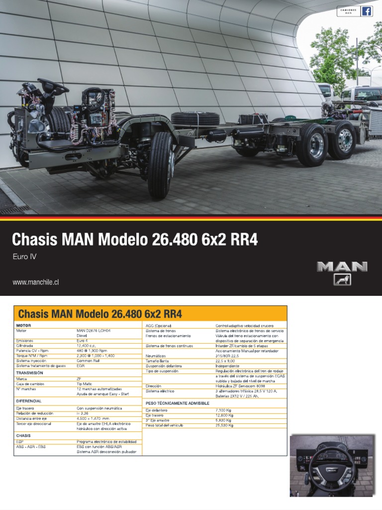 Chasis Man 26.480+RR4+6x2 | PDF