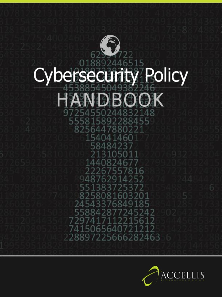 Cybersecurity Policy Handbook | PDF | Computer Security | Security