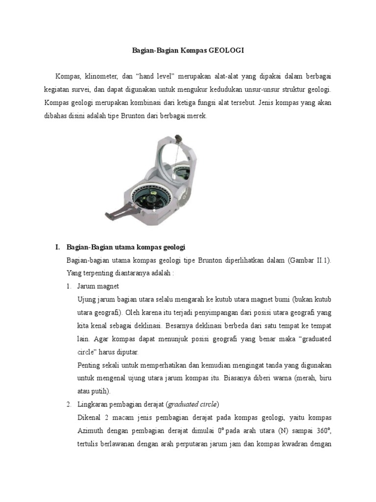 Bagian-Bagian KOMPAS | PDF