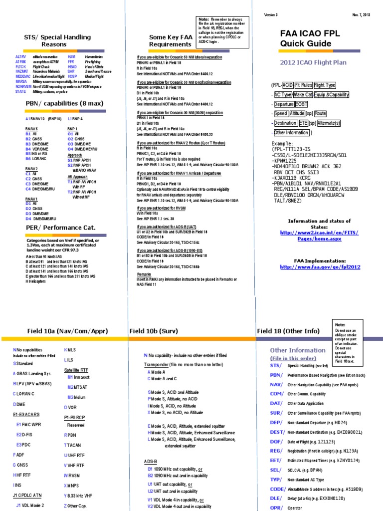 FPL Brochure (Change3) PDF | PDF | Air Traffic Control | Electronics