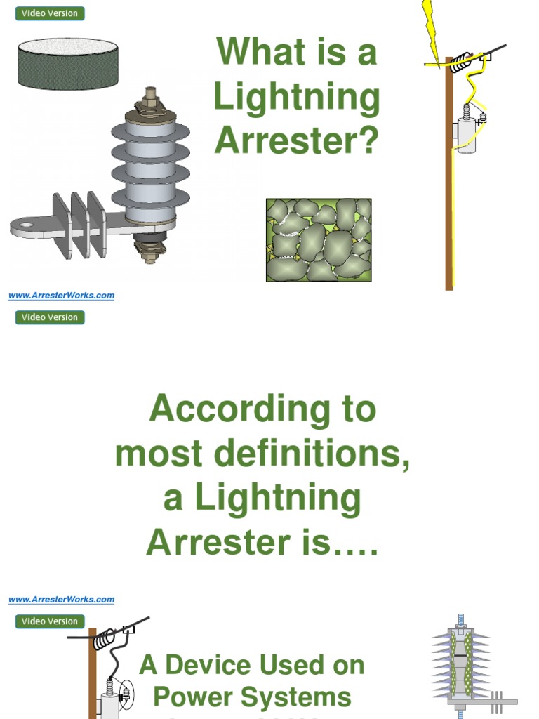 What Is An Arrester | PDF | Magnetism | Physical Quantities