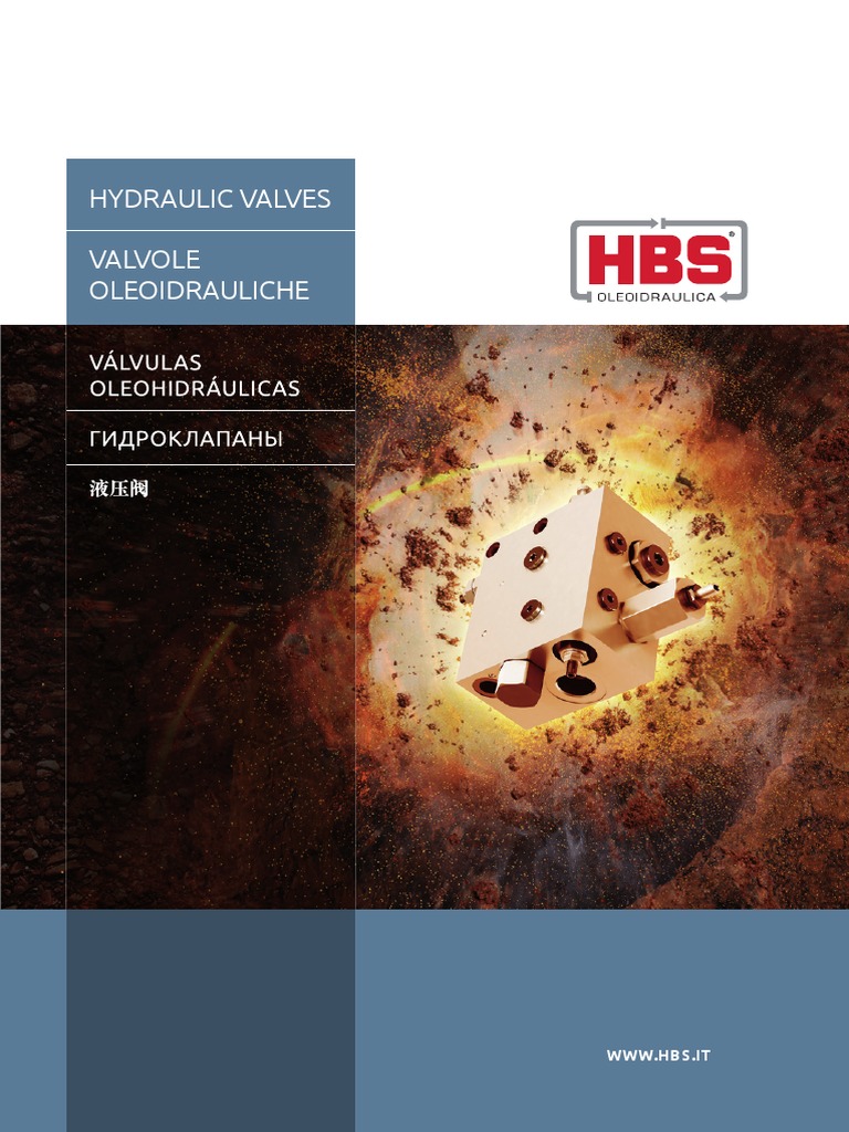 1 HBS HydraulicValves | Download Free PDF | Crane (Machine) | Valve