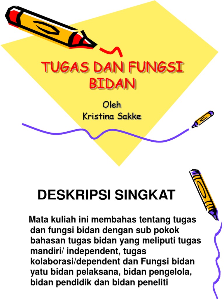 Tugas dan Fungsi Bidan dalam Kebidanan | PDF | Kesehatan Holistik