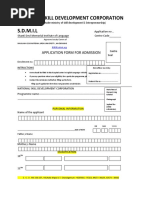 TP Application Form 2025 | PDF | Bachelor's Degree | Diploma