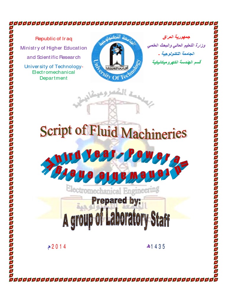 Fluid Machineries | Download Free PDF | Turbine | Pump