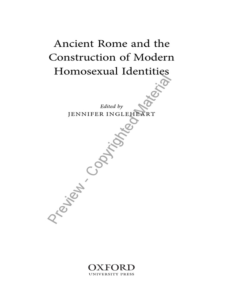 Ancient Rome | PDF | Homosexuality | Lesbian