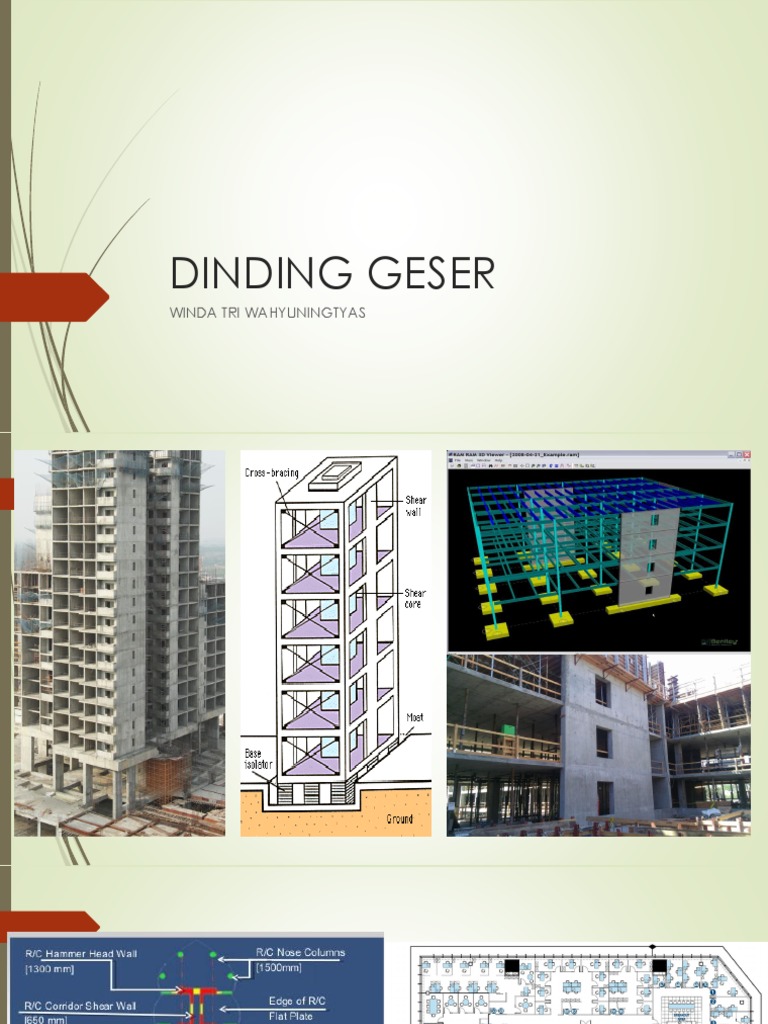 4.dinding Geser | PDF | Teknologi & Rekayasa
