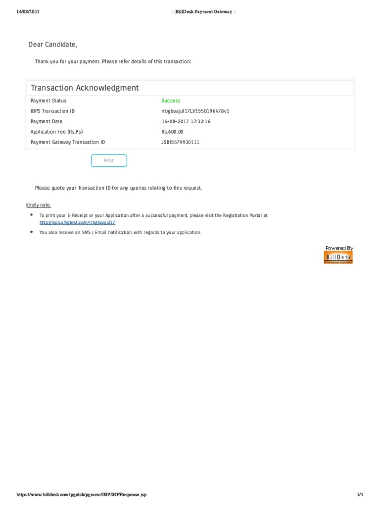 BillDesk Payment Gateway | PDF | Business