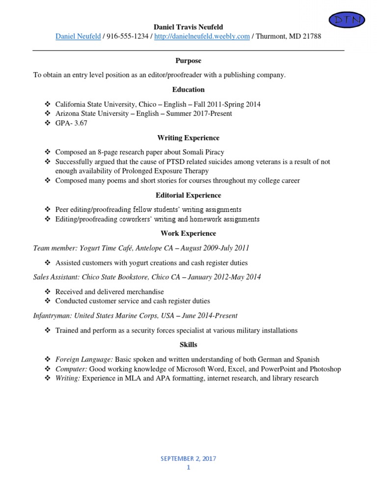 Daniel Travis Neufeld | PDF