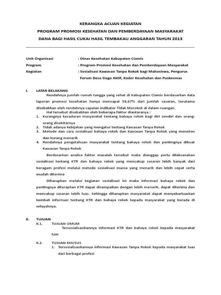 Kak Seminar KTR | PDF