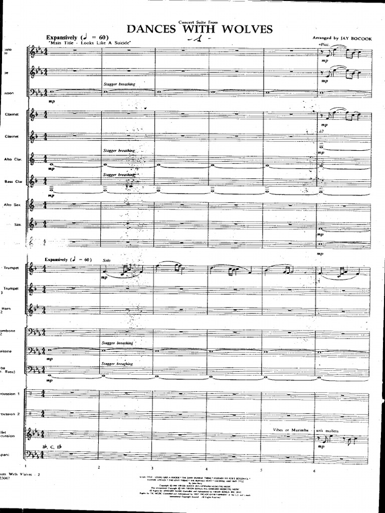 Bailando Con Lobos (Dances With Wolves) | PDF