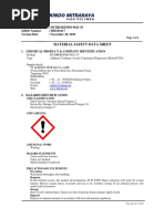 Msds Dehydol Ls7 TH | PDF | Chemistry | Occupational Safety And Health